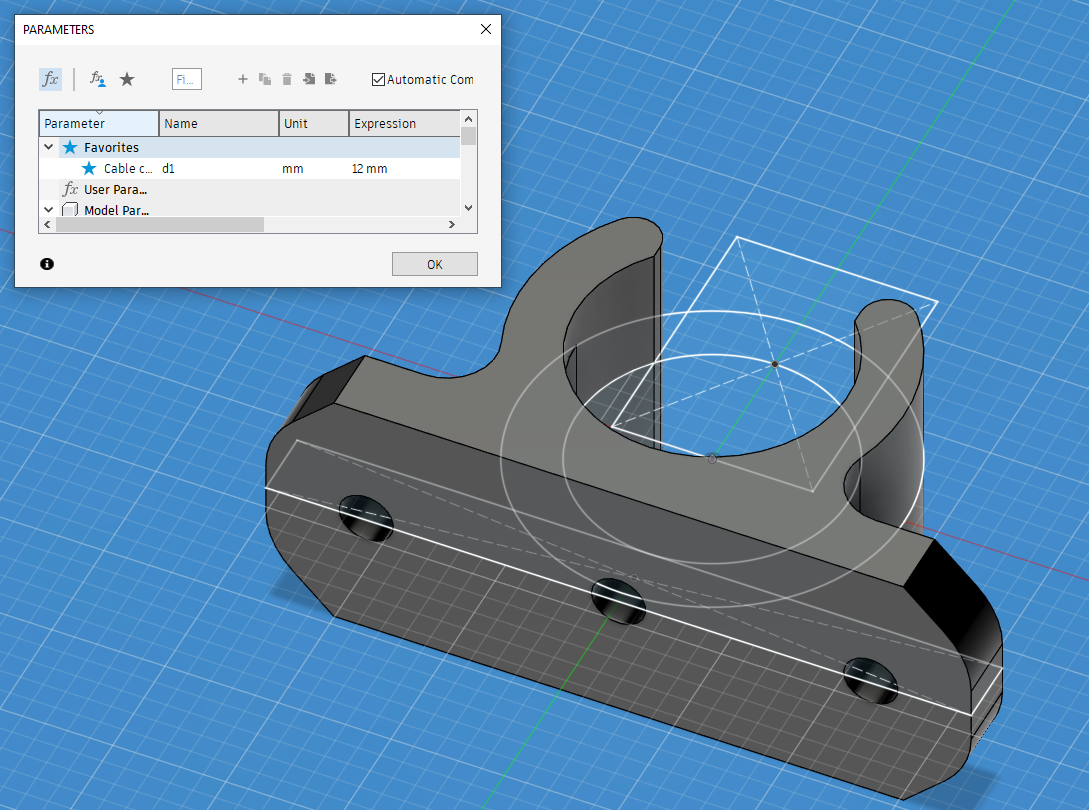 Parametric Cable Clip by Konstantin Radchenko | Download free STL model ...