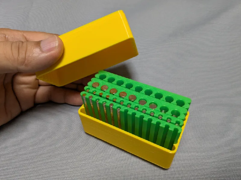 Lid for Gridfinity Modular Magnet Storage System (1x2 and 2x2) by ...