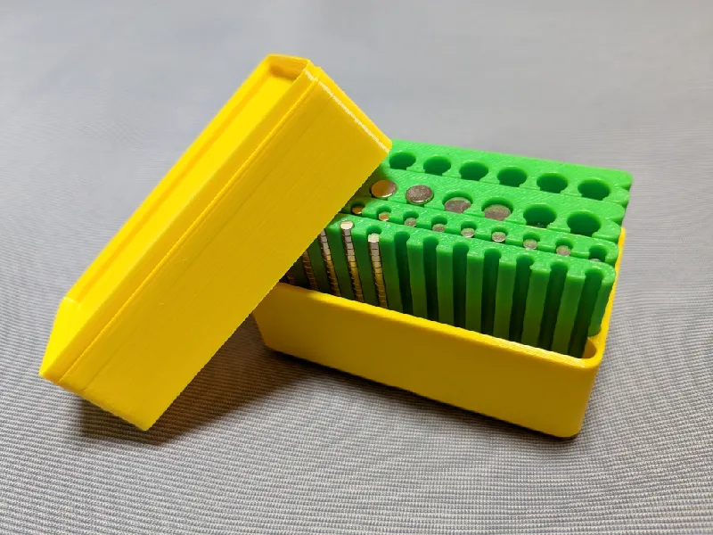Lid for Gridfinity Modular Magnet Storage System (1x2 and 2x2) by ...