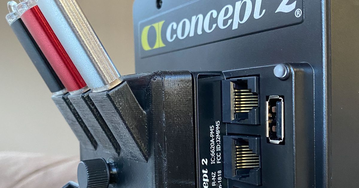 Concept2 PM5 USB Drive Dock by GizmoGoody | Download free STL model ...