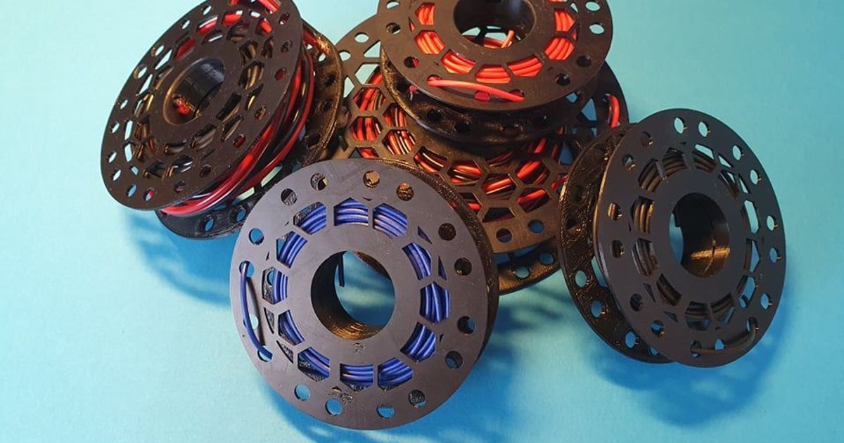 Wire spools by Juraj_K | Download free STL model | Printables.com