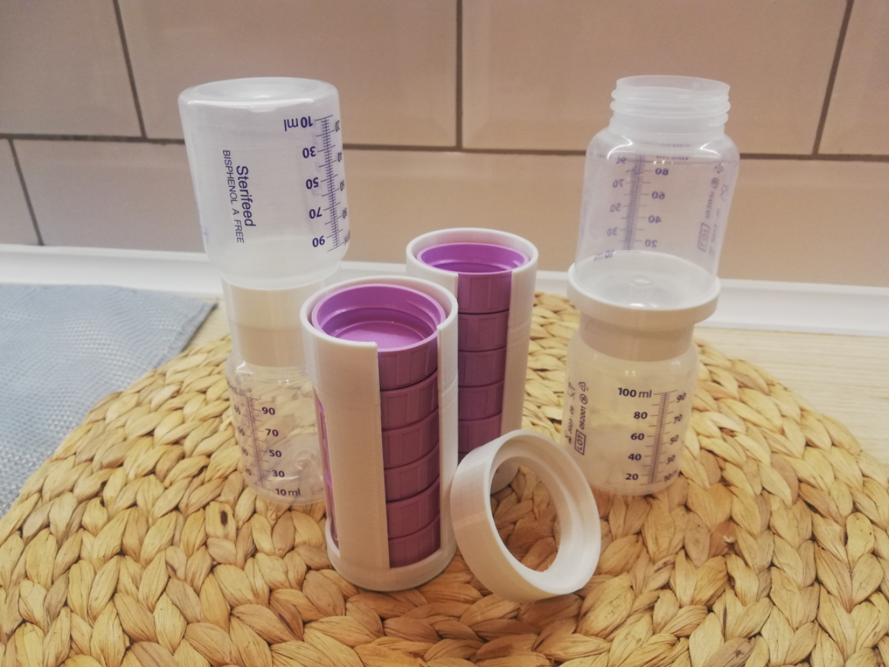 Baby milk bottle storage accesories by Robert 4x4 | Download free STL ...