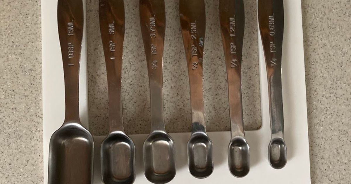 Measuring Spoon Cabinet Rack by senatorface | Download free STL model ...