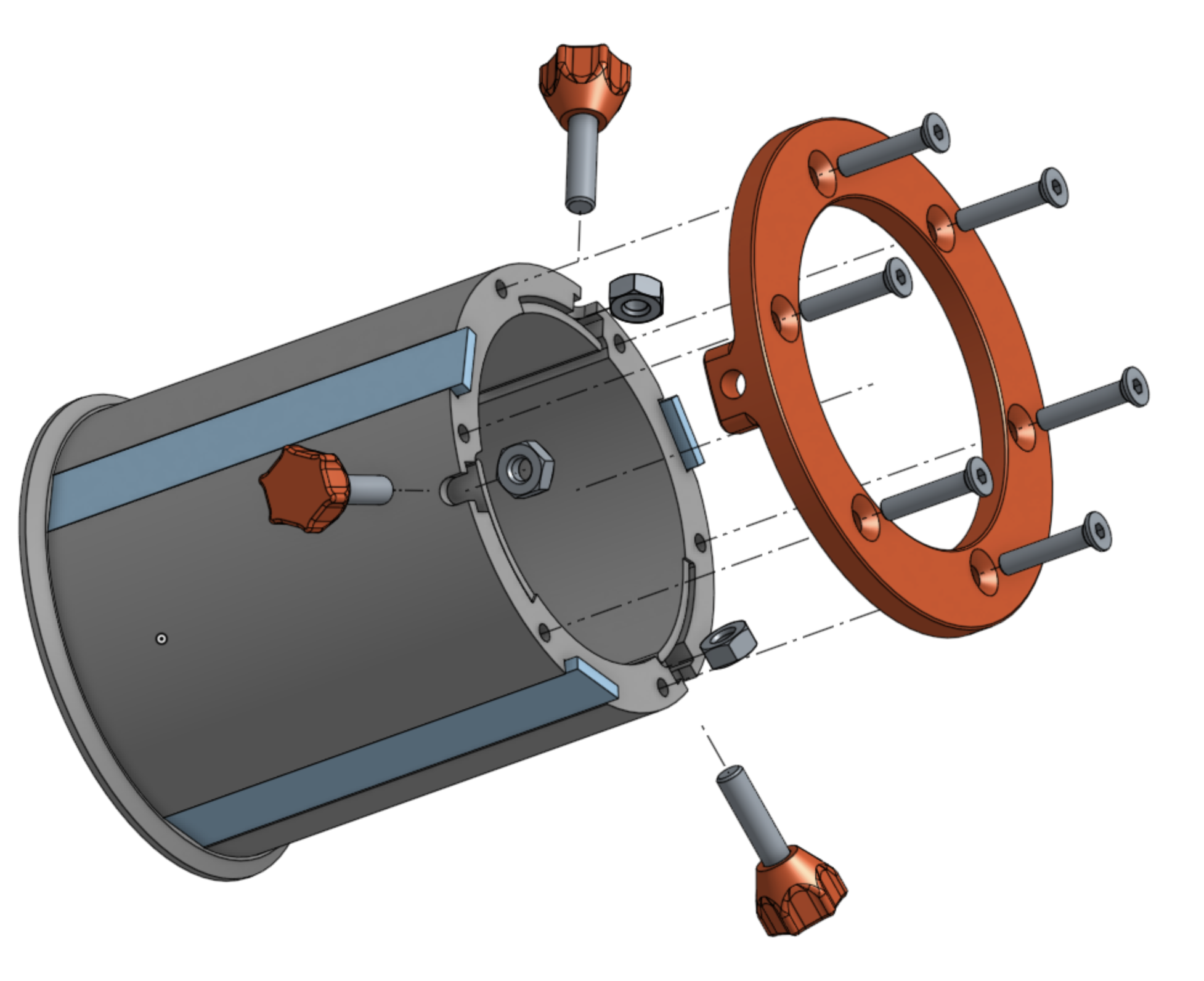 2＂ Crayford Focuser by Ivan Urbánek | Download free STL model ...