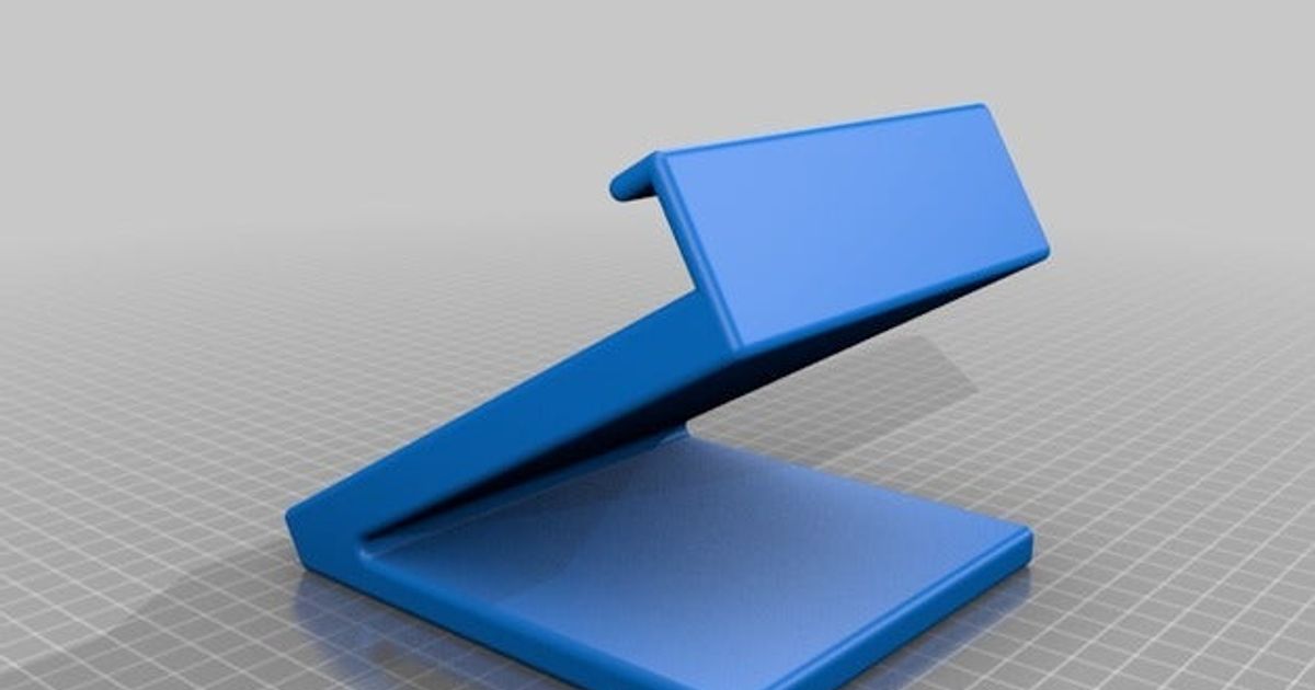 Holder for wireless charger by Jeremy H | Download free STL model ...