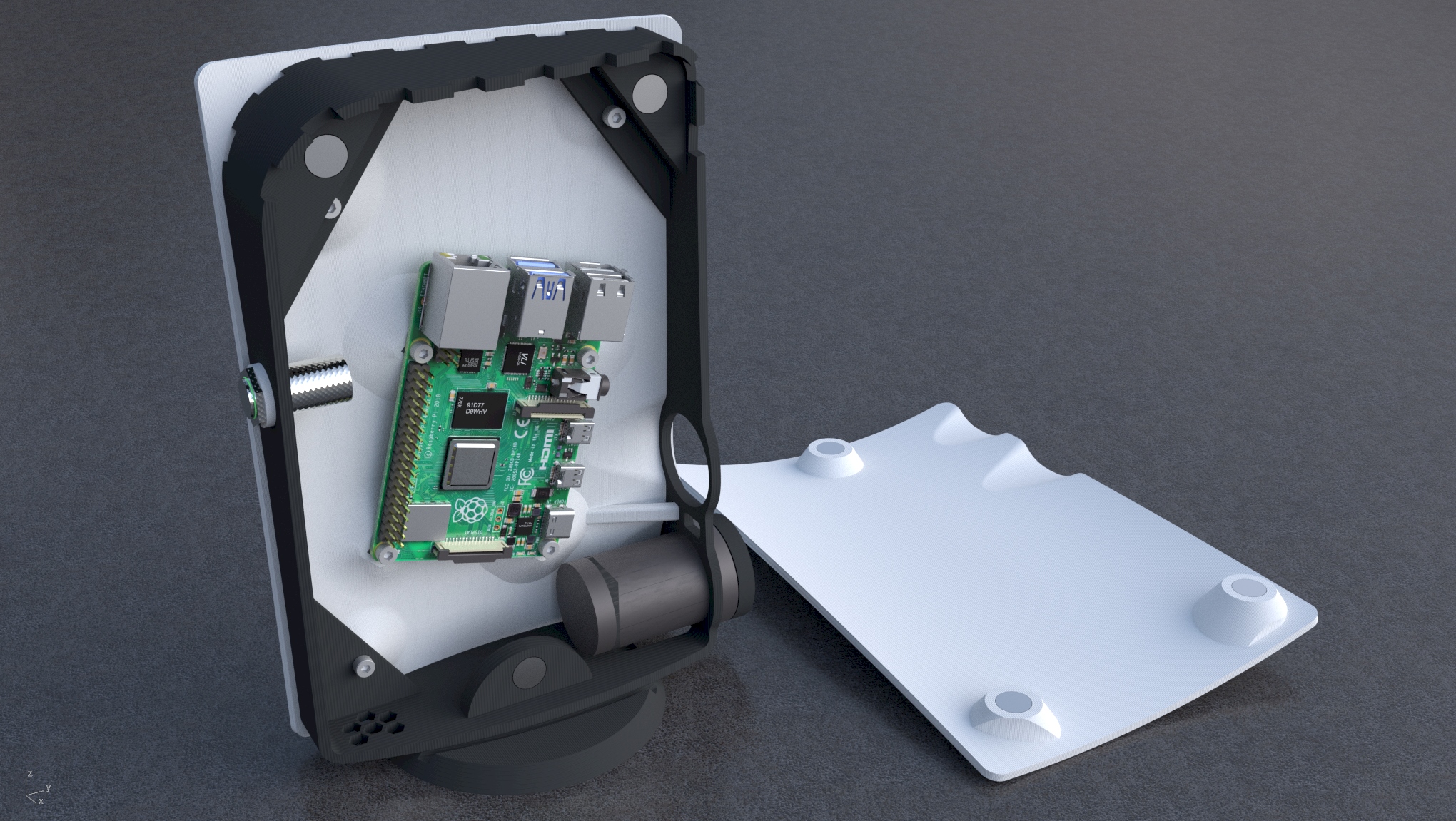 PlayingStation 5 - Raspberry Pi Case by Ubermeisters | Download free ...