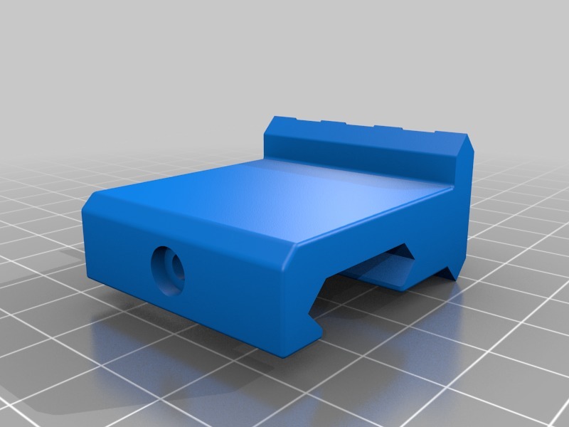 Picatinny Rail adapter 90 degree by PureDeath | Download free STL model ...
