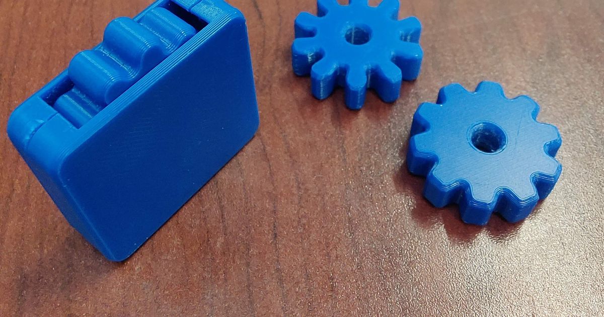 Fidget Toy Gear with optional clicker por Trilobyte3D | Descargar ...