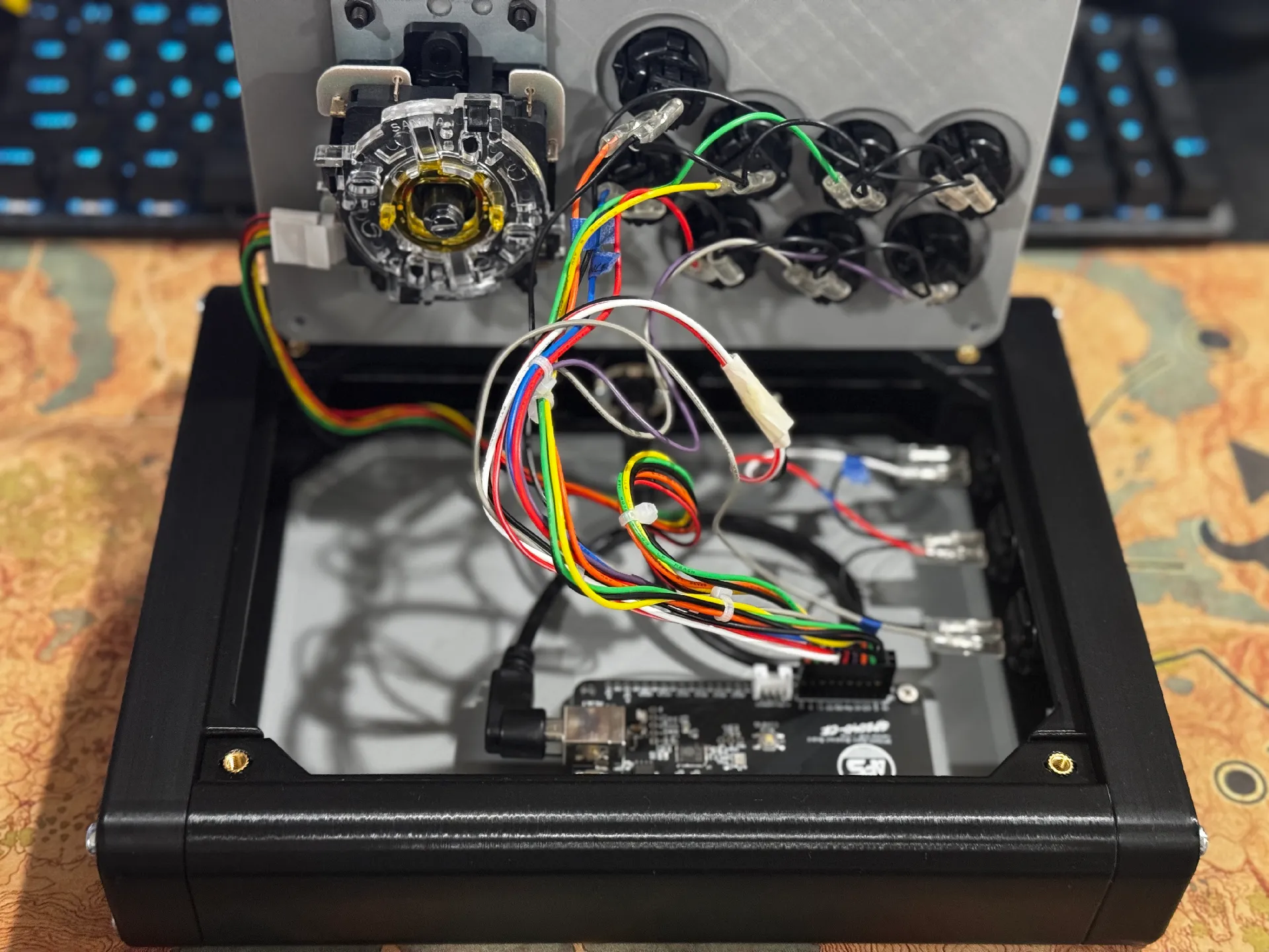 CUB - Compact Arcade Stick (Semi-Modular) by RAF | Download free STL ...