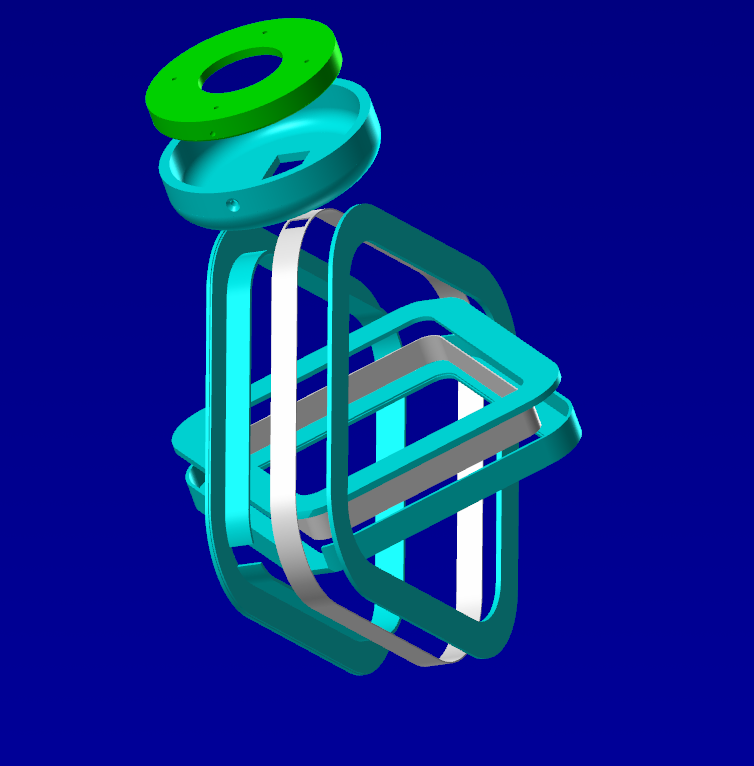 LED CEILING LIGHTS LIVING ROOM by vimafeje | Download free STL model ...