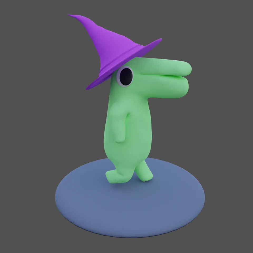 Smiling friends_Glep by AVlqz | Download free STL model | Printables.com