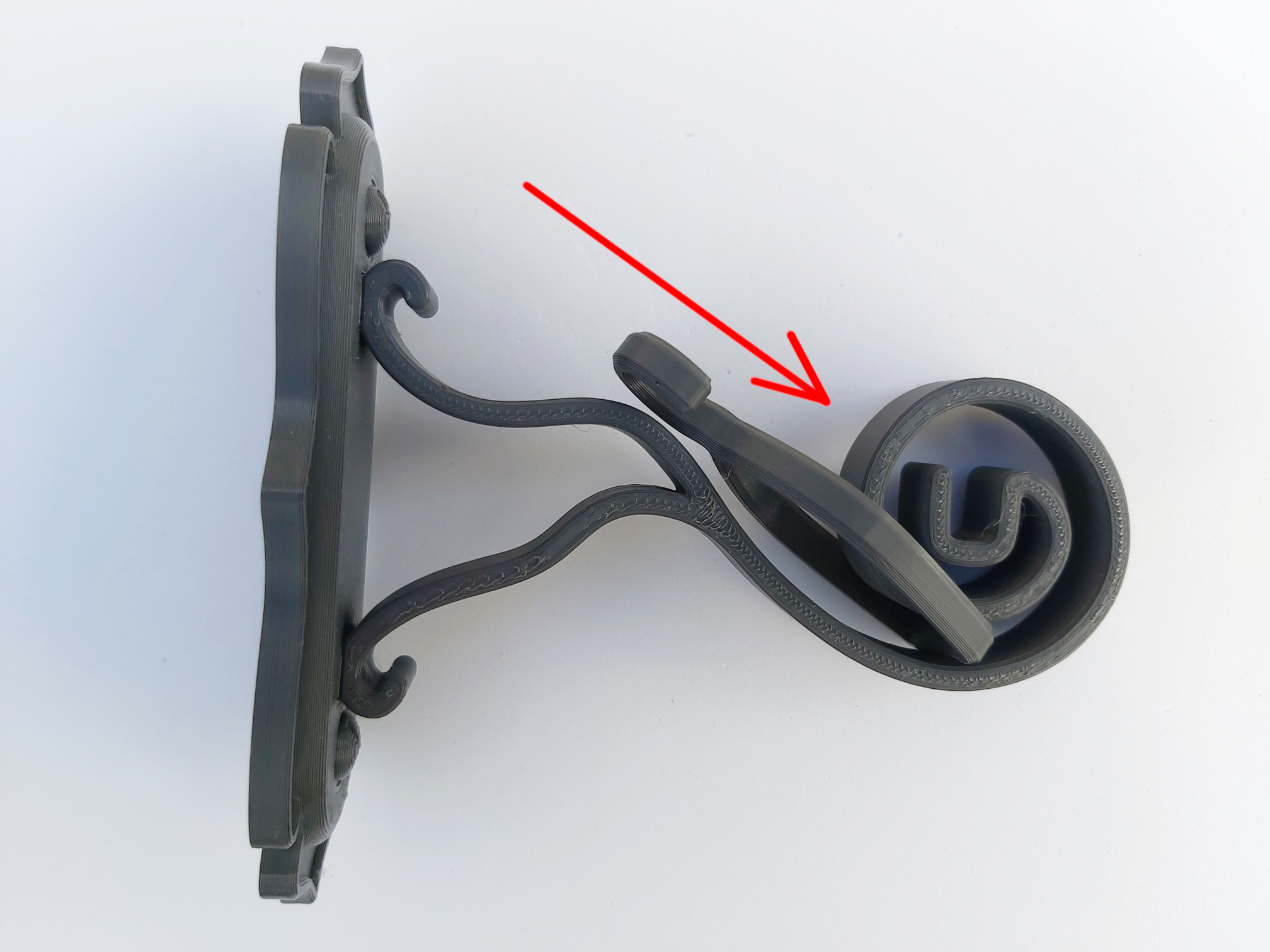 Wall Hook (OpenSCAD) by Stone Age Sculptor | Download free STL model ...