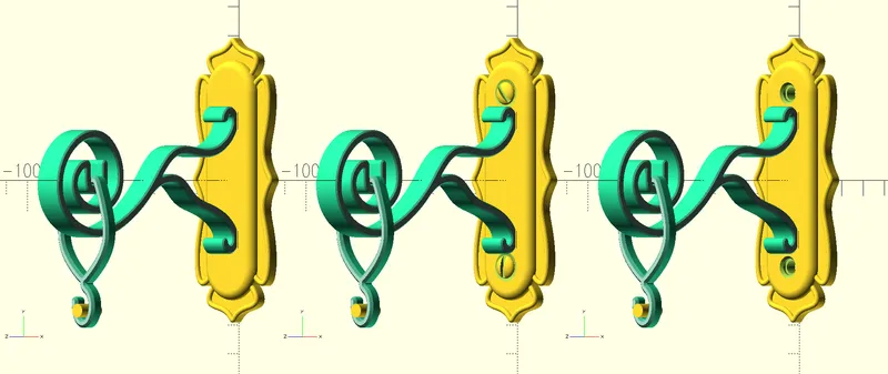 Wall Hook (OpenSCAD) by Stone Age Sculptor | Download free STL model ...