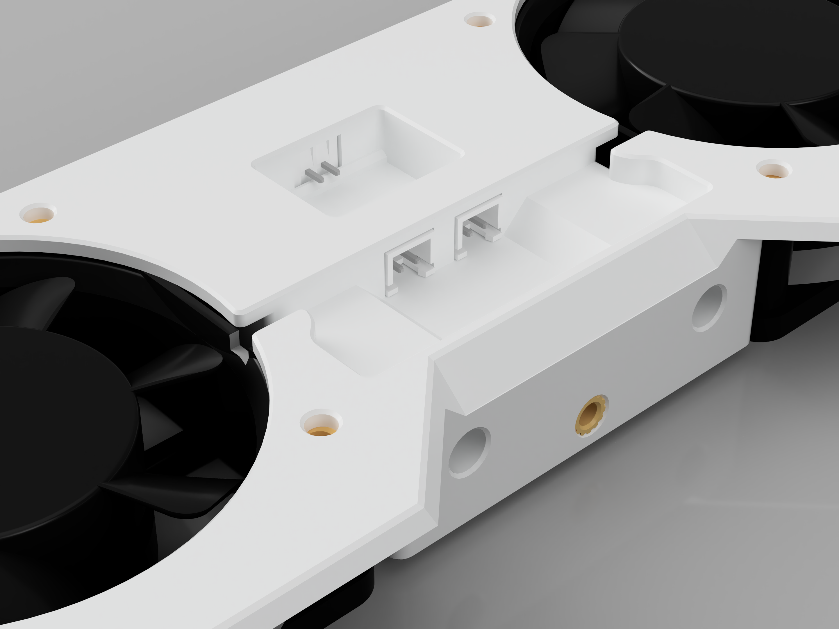 VORON 2.4/Trident Stealth Skirts - JST Splitter Side Fans by Vortac ...