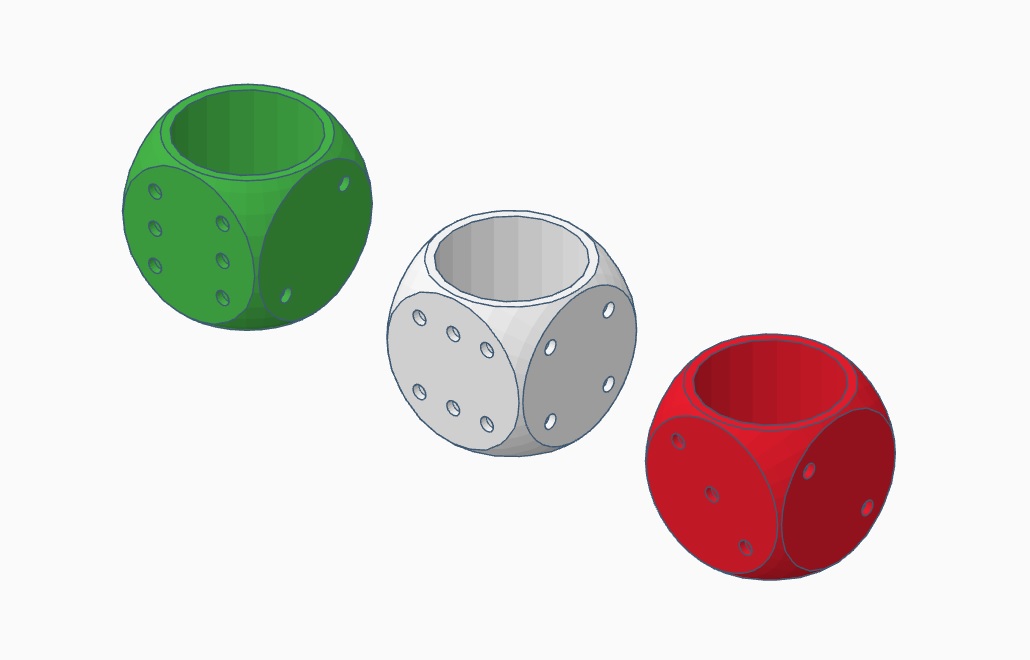 Miami dice rings by aRGiRob | Download free STL model | Printables.com