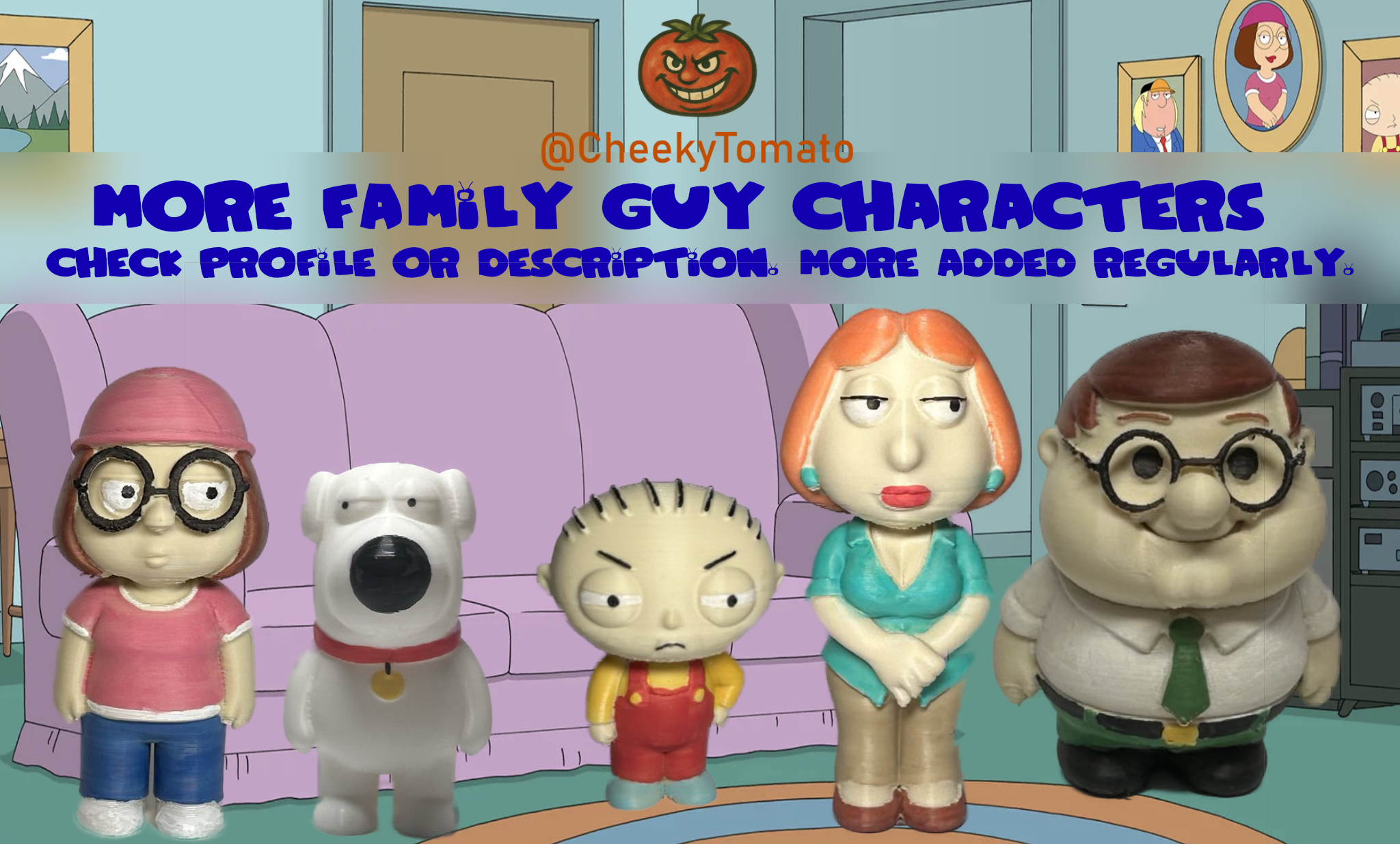 Stewie Griffin – Family Guy DeskBuddy Figurine by CheekyTomato ...