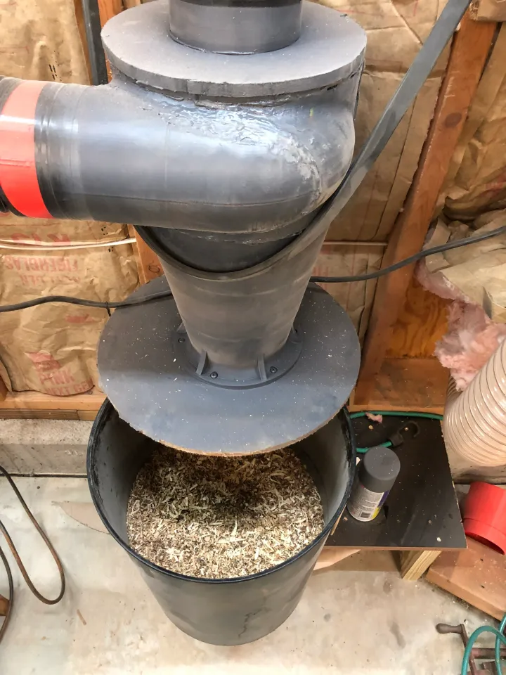 4" Pipe Cyclone Dust Collector by Thomllama | Download free STL model ...