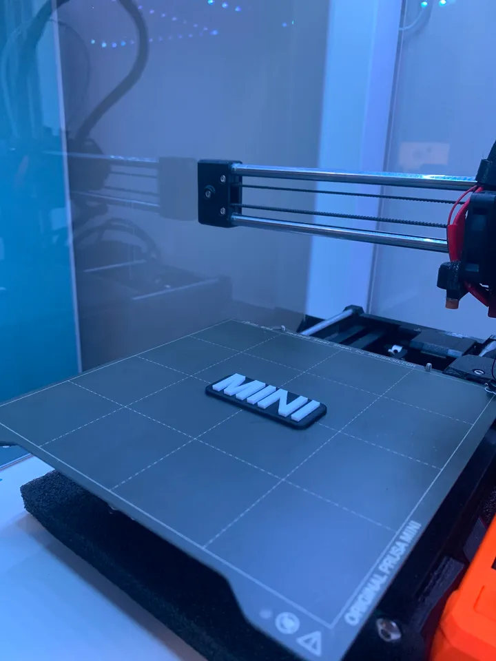 Prusa Mini Sign by a.artigalas | Download free STL model | Printables.com