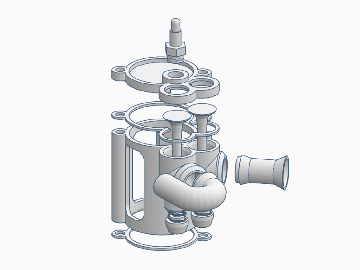 4 Stroke Flathead Engine v1.0 by Bootjevaarder | Download free STL model | Printables.com