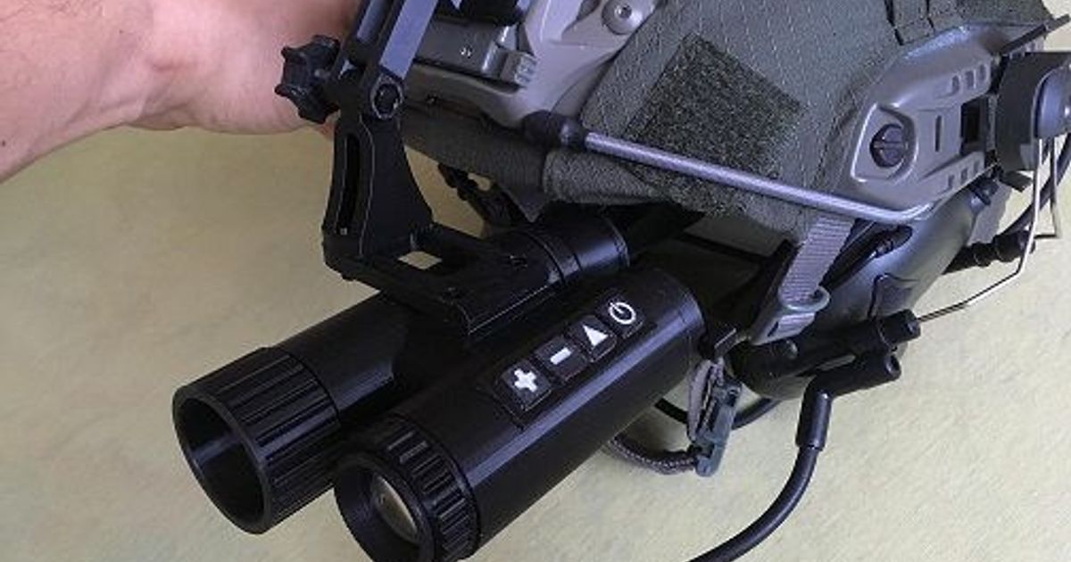 Night vision for Airsoft by Džino | Download free STL model ...