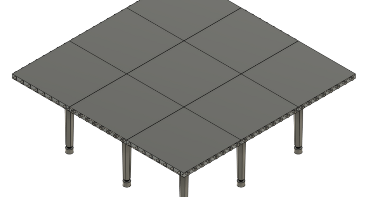 Boardgame Riser by MakerIggs | Download free STL model | Printables.com