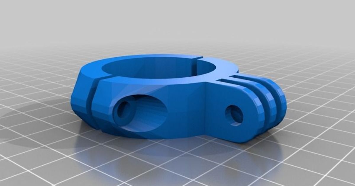 GoPro Diamondback Post Clamp by CircleofOwls | Download free STL model ...