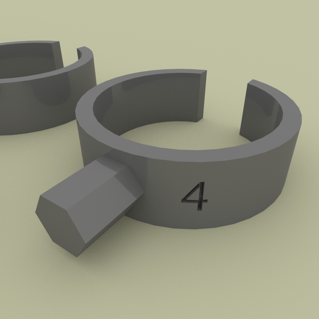 Tool rings by Zouïguy | Download free STL model | Printables.com