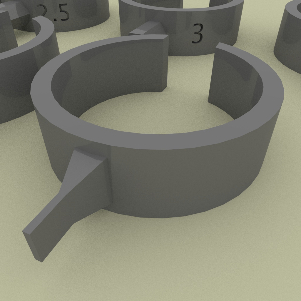 Tool rings by Zouïguy | Download free STL model | Printables.com