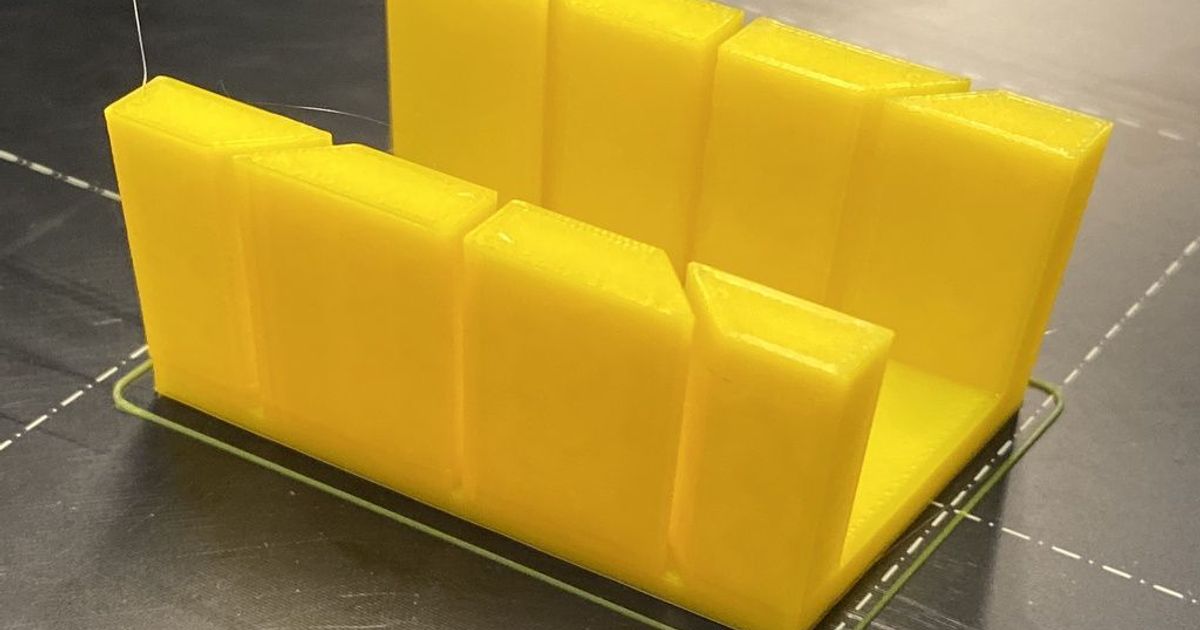 Customizable Miter Box by Zach | Download free STL model | Printables.com