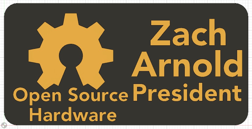 OSHE Name Tag by Zach | Download free STL model | Printables.com