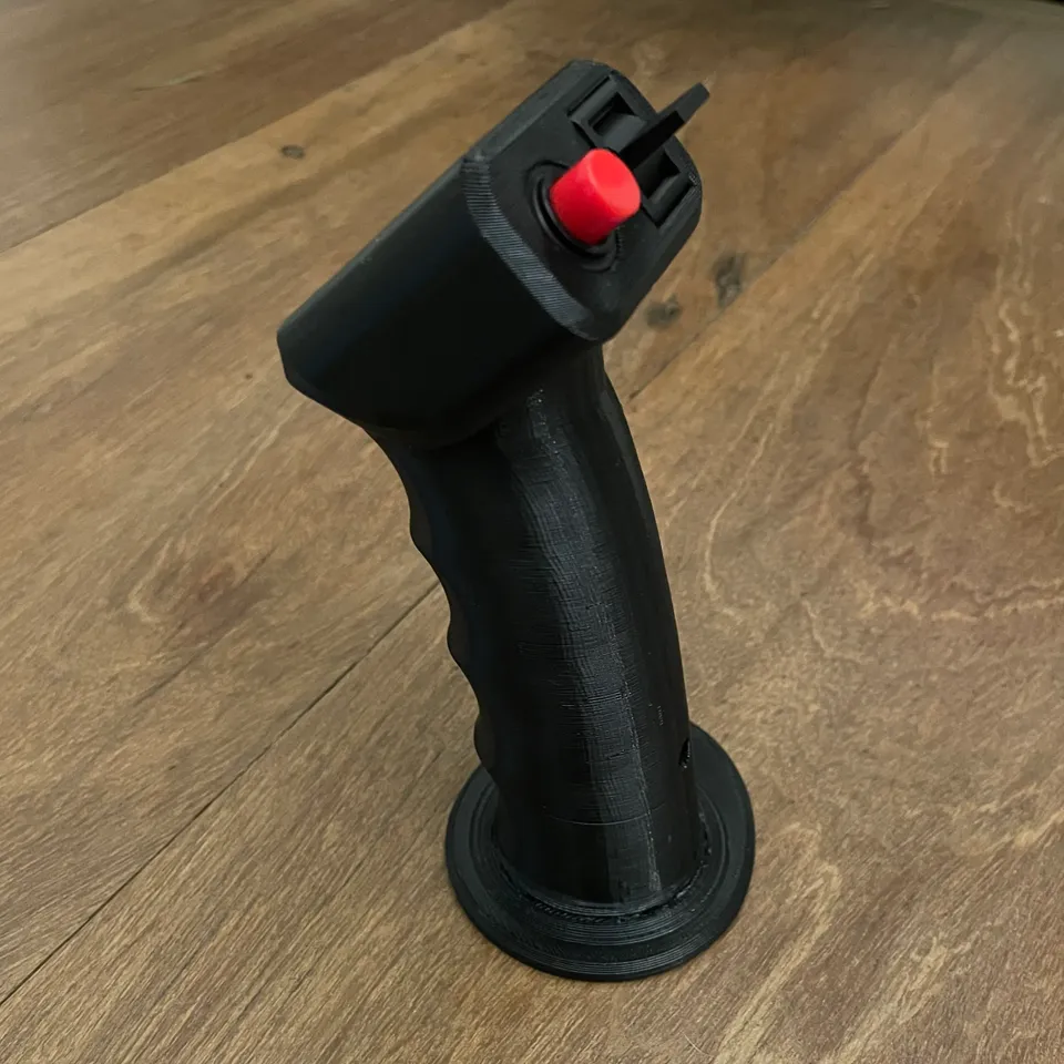 Airplane Grip with PTT and Trim Button by Jan Detlefsen | Download free ...