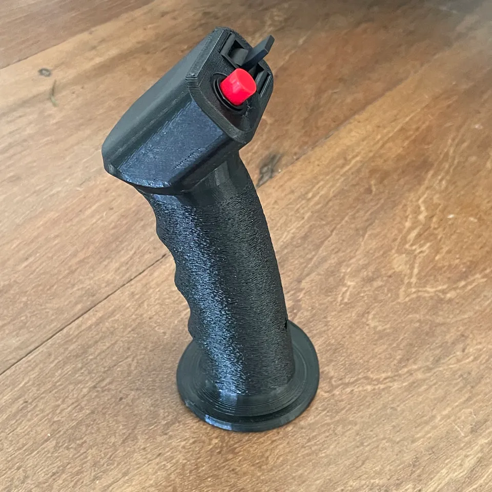 Airplane Grip with PTT and Trim Button by Jan Detlefsen | Download free ...