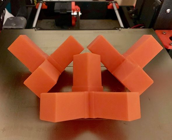 Square Tubing Connectors by jerzone | Download free STL model ...