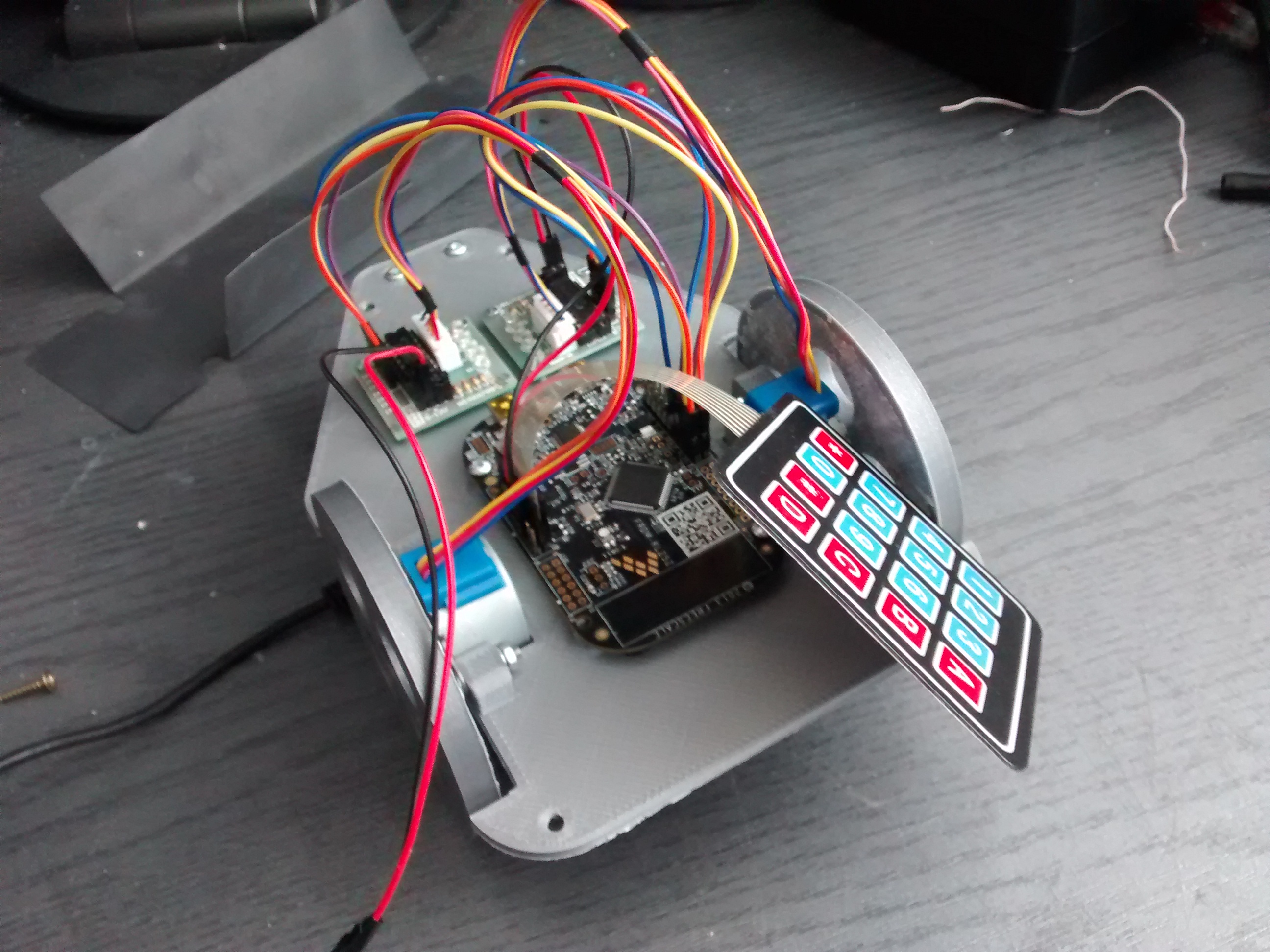 Robot for Freescale by FabLab Gdańsk | Download free STL model ...