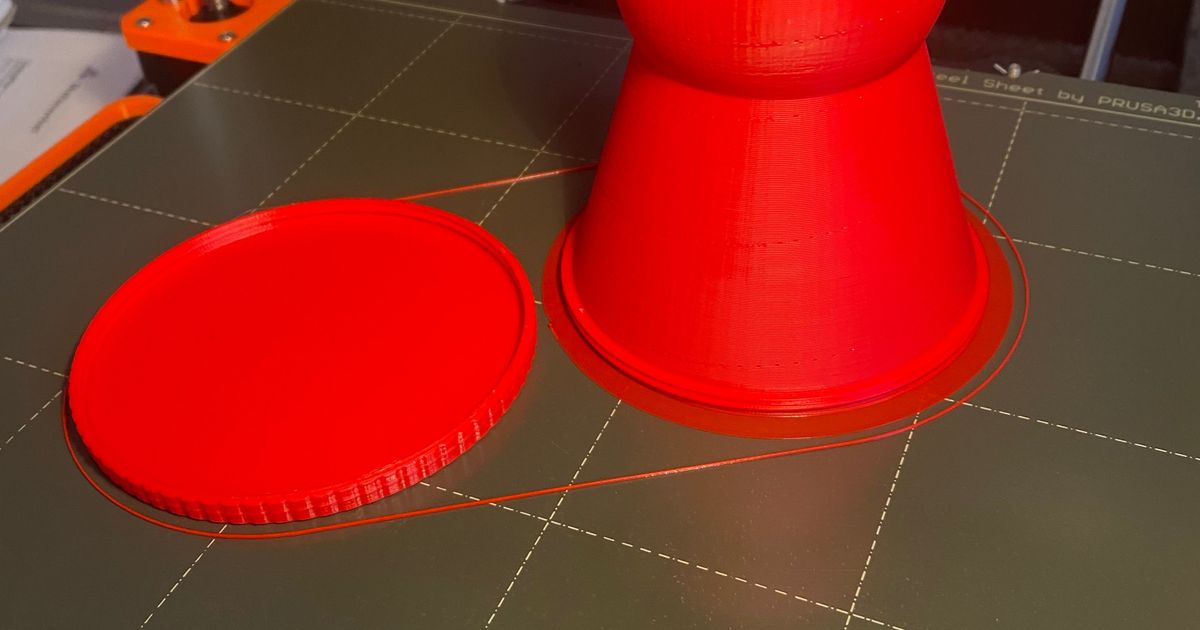 Game Piece box with threaded lid by joka67 | Download free STL model ...