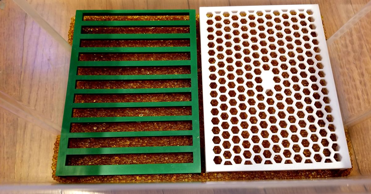 Easy Print Great Grate for dry boxes by AKA | Download free STL model ...