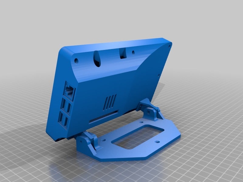 Official LCD 7" & Raspberry Pi Case by Cyryllo | Download free STL ...