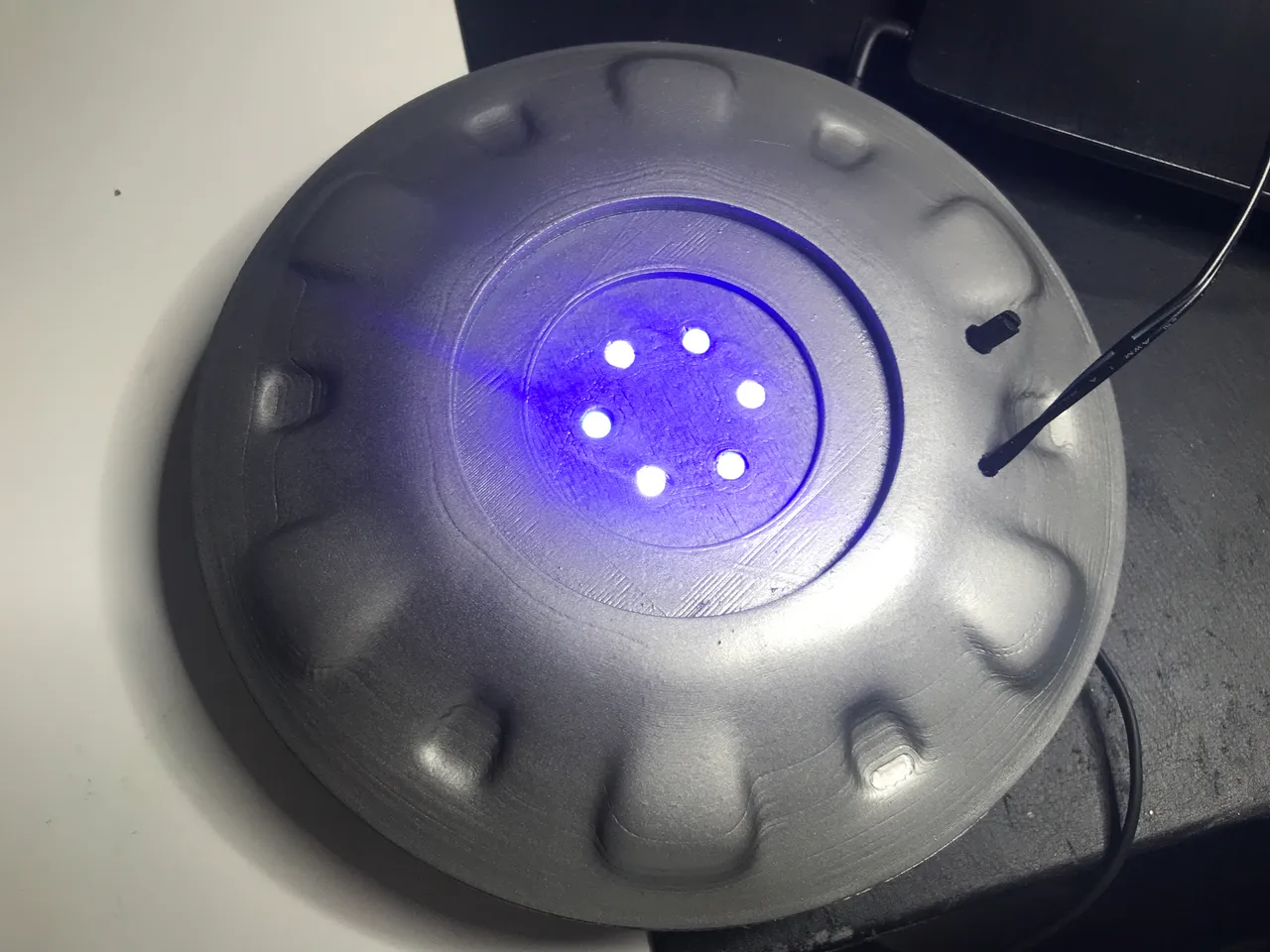 UFO Abduction Lamp with blinking lights by LayerLux3D | Download free ...
