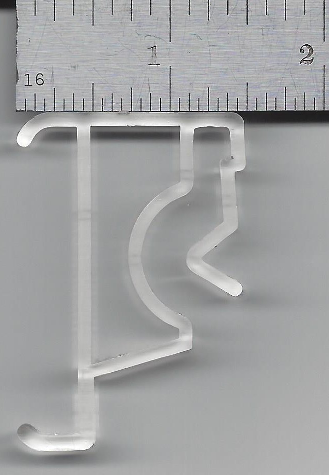 Levolor 2" Blind Valence Clip by SafetyGlassesRequired | Download free ...