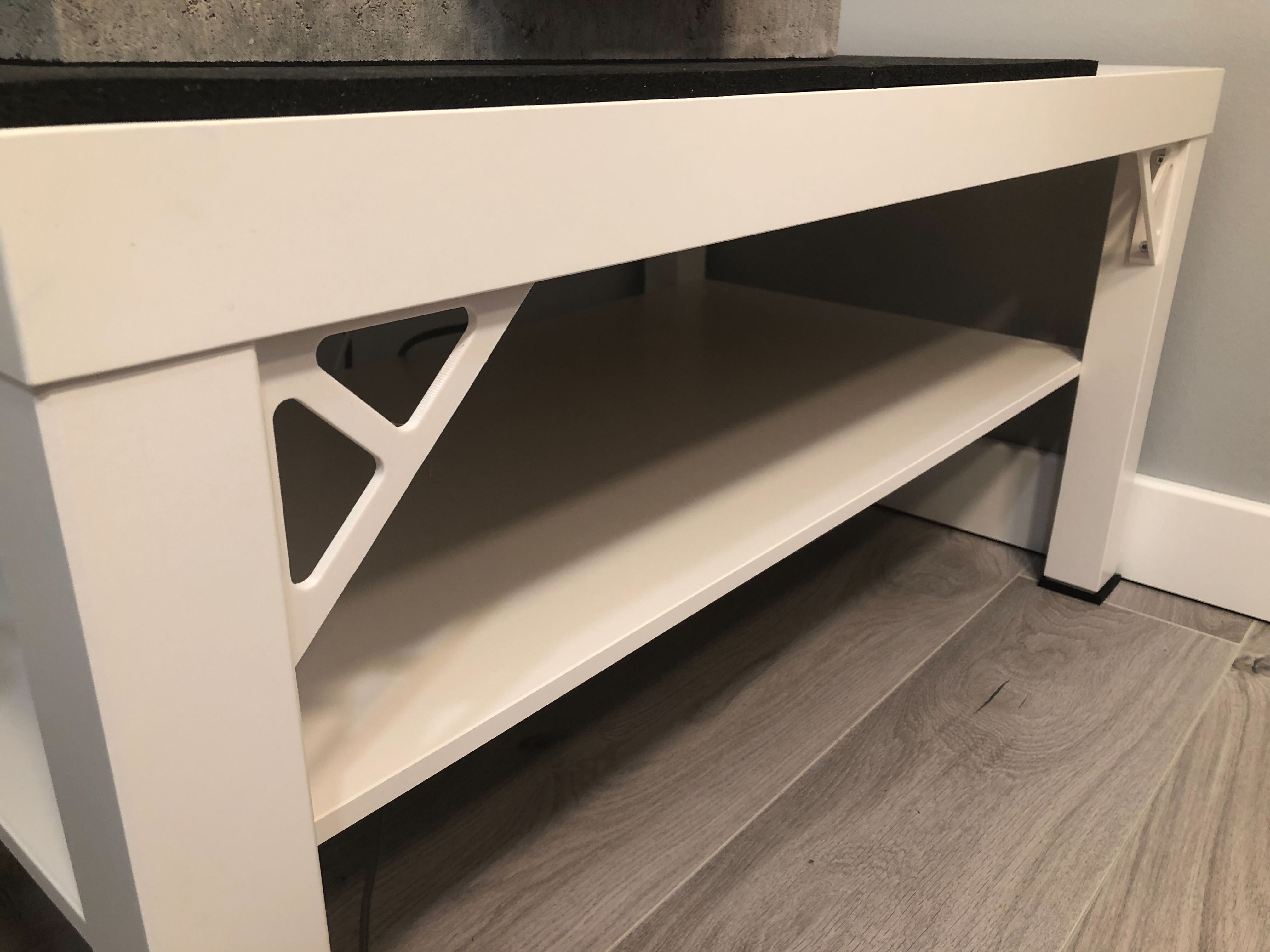 Table angle bracket / corner brace (LACK-compatible) by GP | Download ...