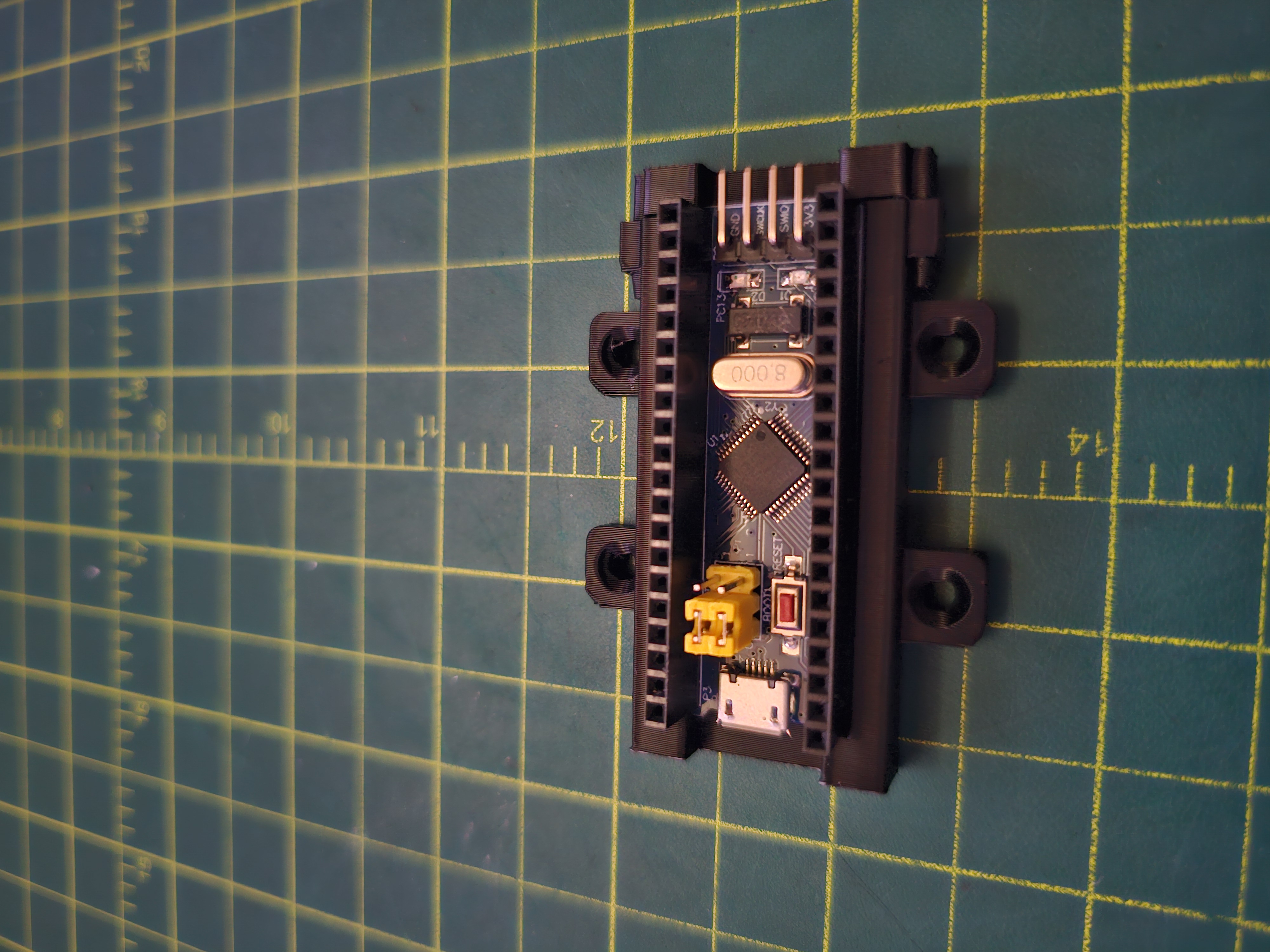 Blue Pill STM32 Mount by notthatbigbrother | Download free STL model ...