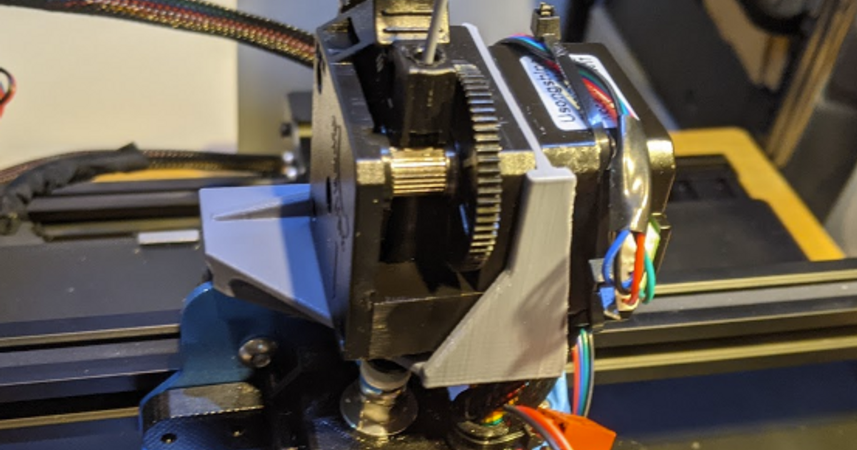 CR-10 V2 Titan direct drive mount by Ged | Download free STL model ...