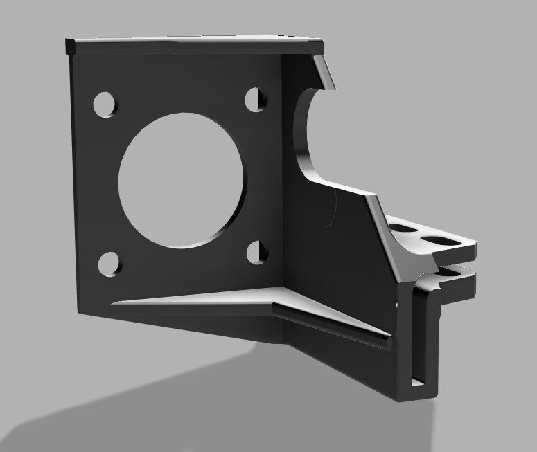 CR-10 V2 Titan direct drive mount by Ged | Download free STL model ...