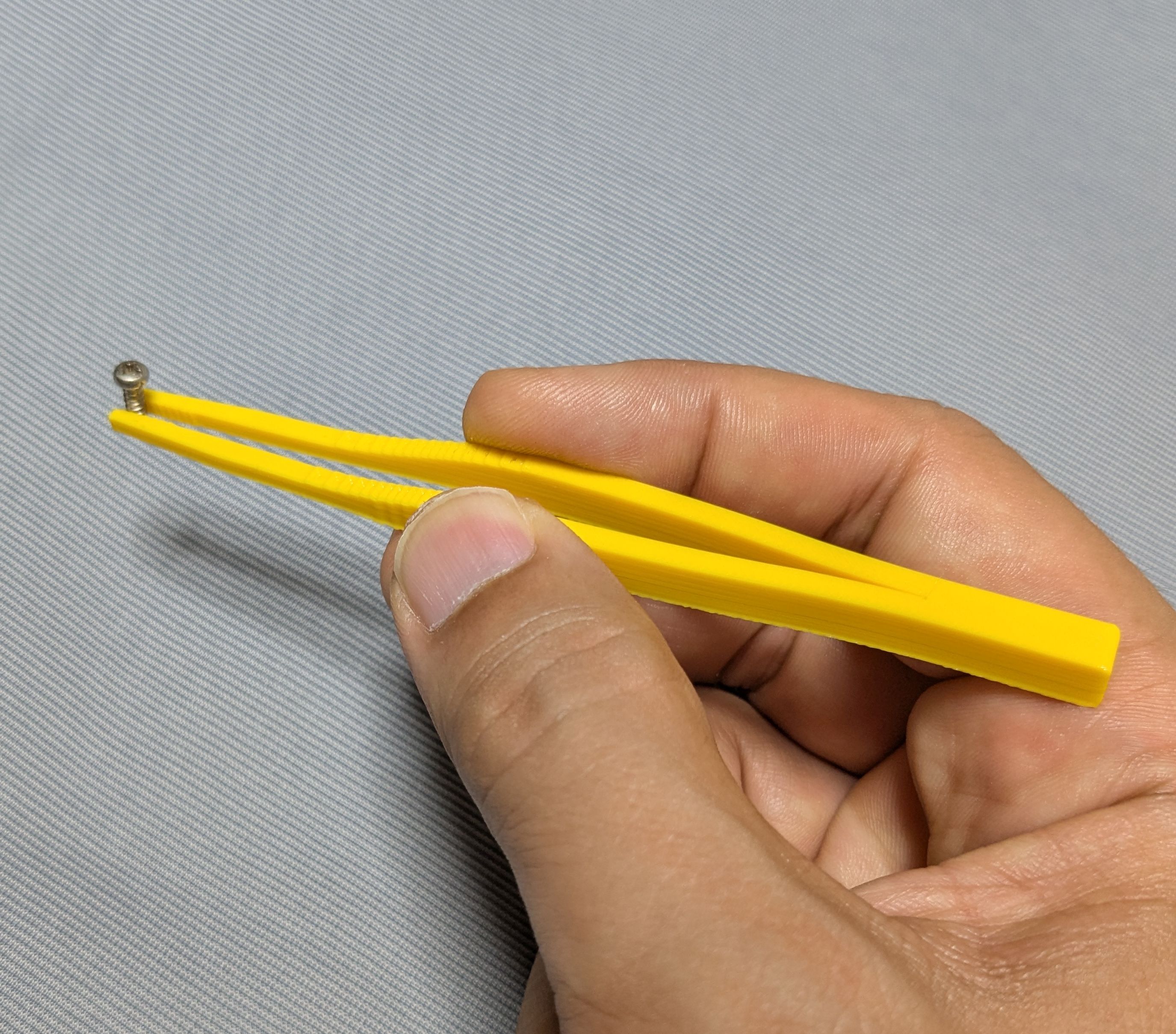 Easy printable tweezers (10min, 3g) by osamutake | Download free STL ...