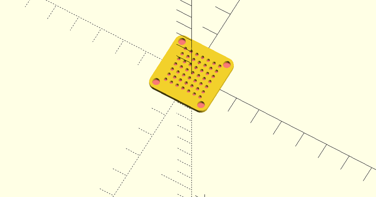 Parametric Vector Board by rcn8397 | Download free STL model ...