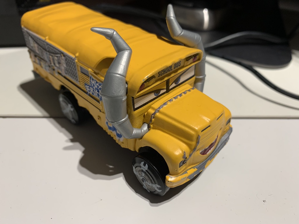 Disney Cars Mrs. Fritter Add-On parts for Tamiya King Yellow G6-01 by ...