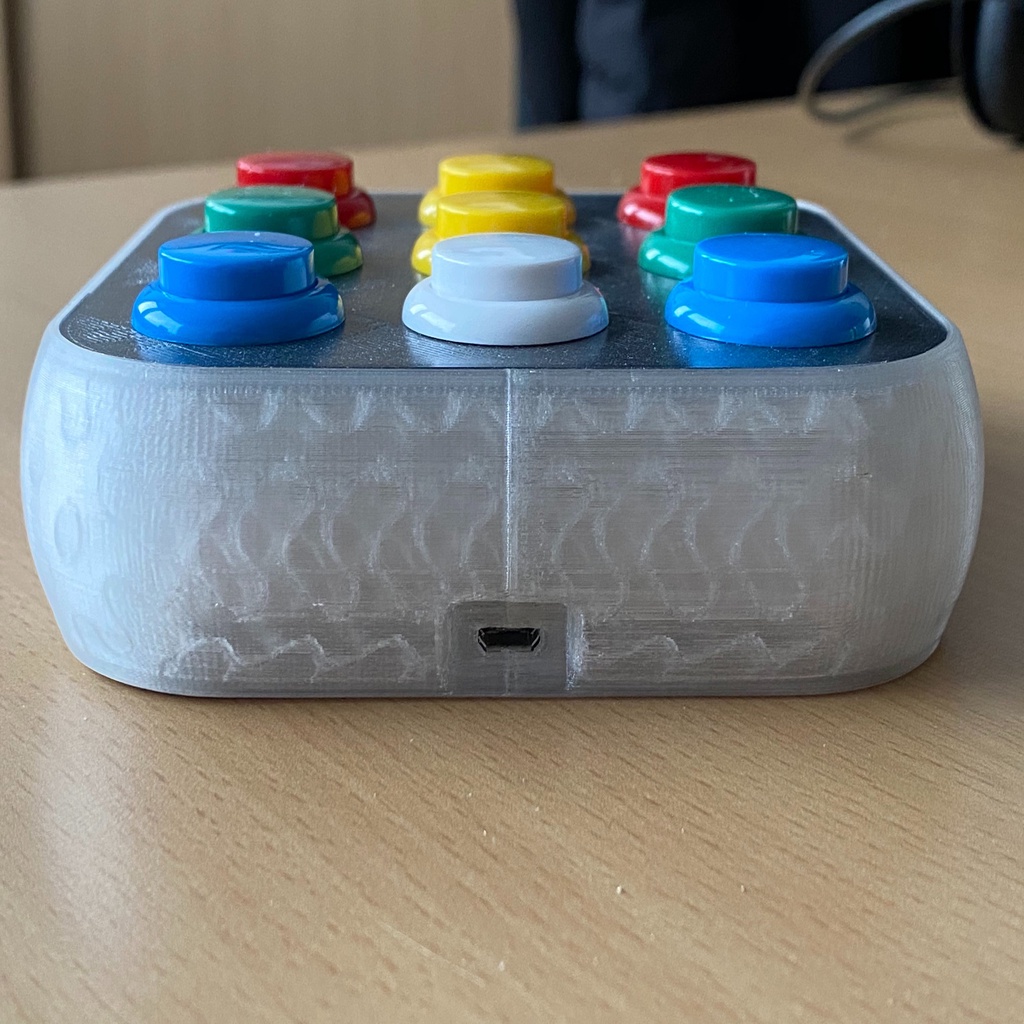 Arcade Button Box for ESP8266, ESP32, Arduino & Co (incl. WS2812b) od ...