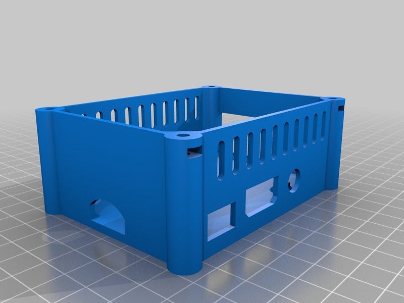 TØRMÅNN Raspi PI 3 case enclosure delux by chaw | Download free STL ...