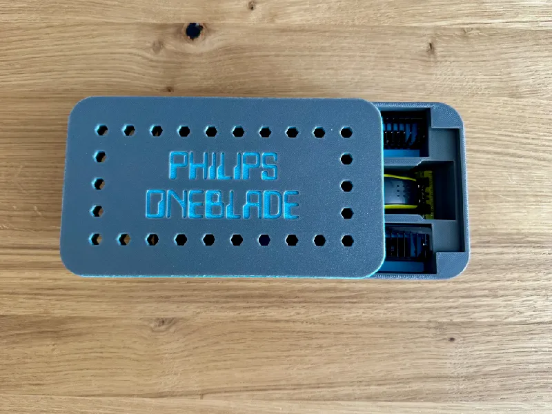 Philips OneBlade 1-piece razor (lazy) case V2 magnetic sliding lid by ...