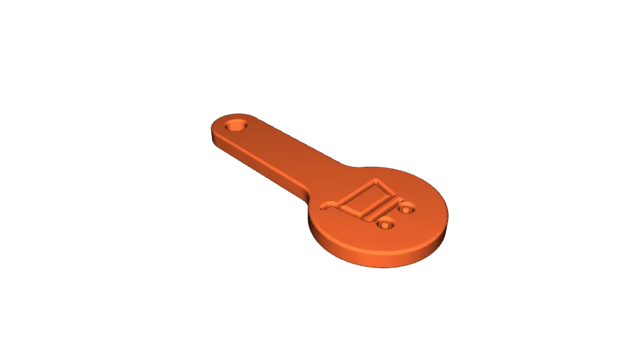 Shopping cart key by Lukáš K | Download free STL model | Printables.com